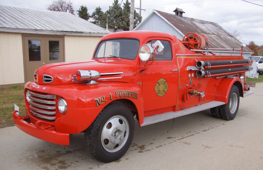 1948 Ford Antique Pumper (U0813) | Fenton Fire