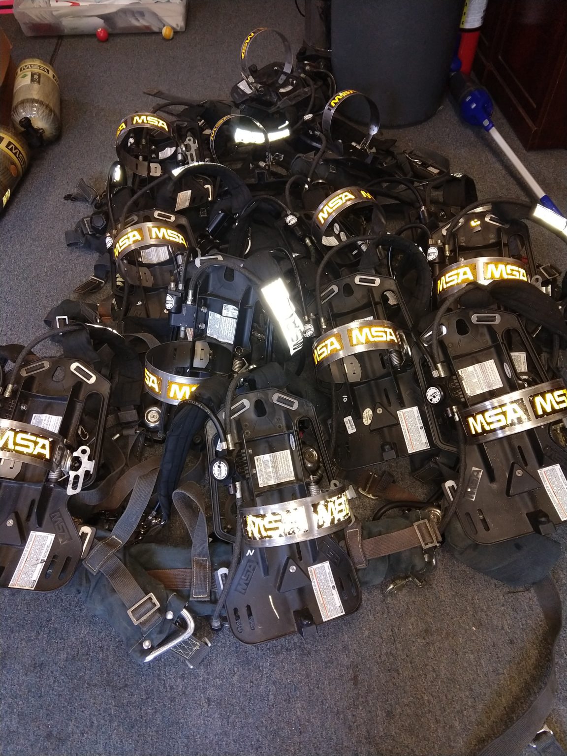 MSA Firehawk SCBA Packs [15 Available] (A2555) | Fenton Fire