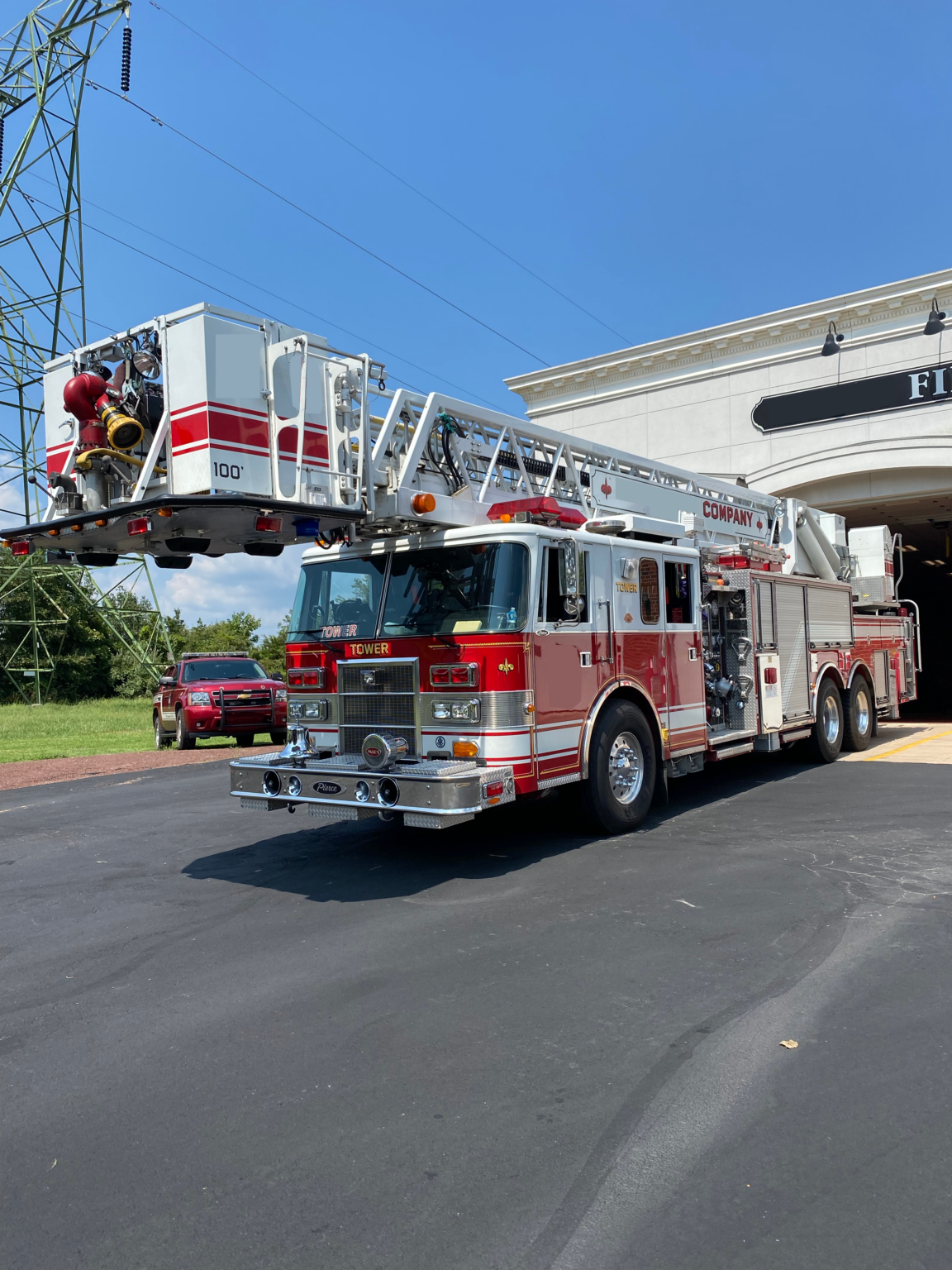 1996 Pierce Lance 100' Quint 2000/300 (Q1146) | Fenton Fire