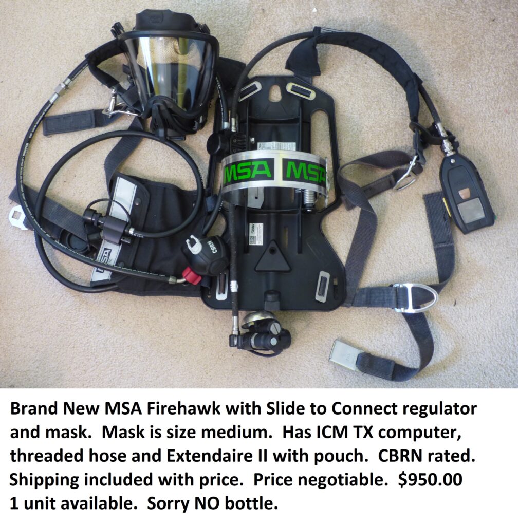 SCBA / Air Bottles For Sale | Fenton Fire Equipment