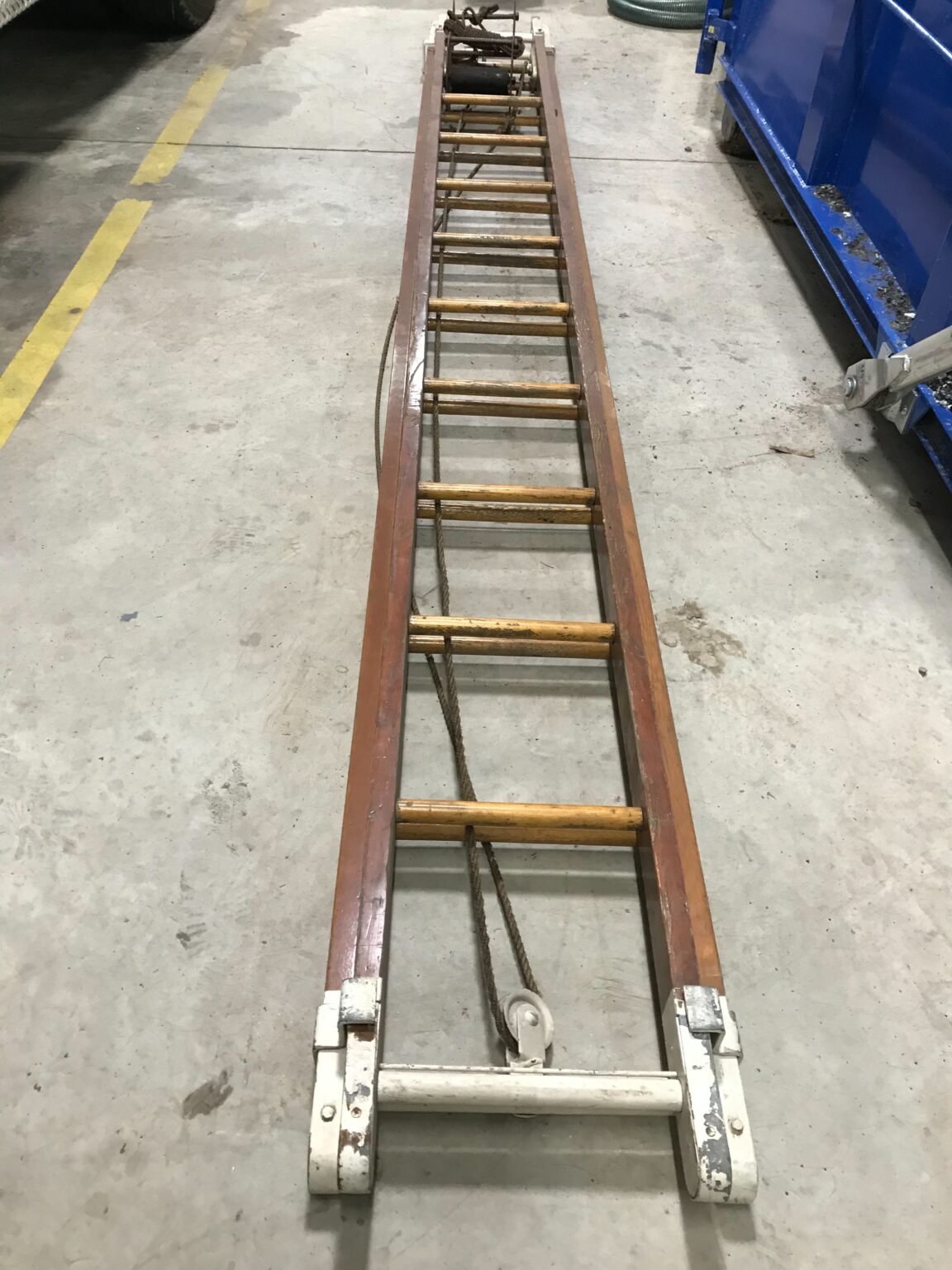 Antique Wooden Ladder (A2567) | Fenton Fire