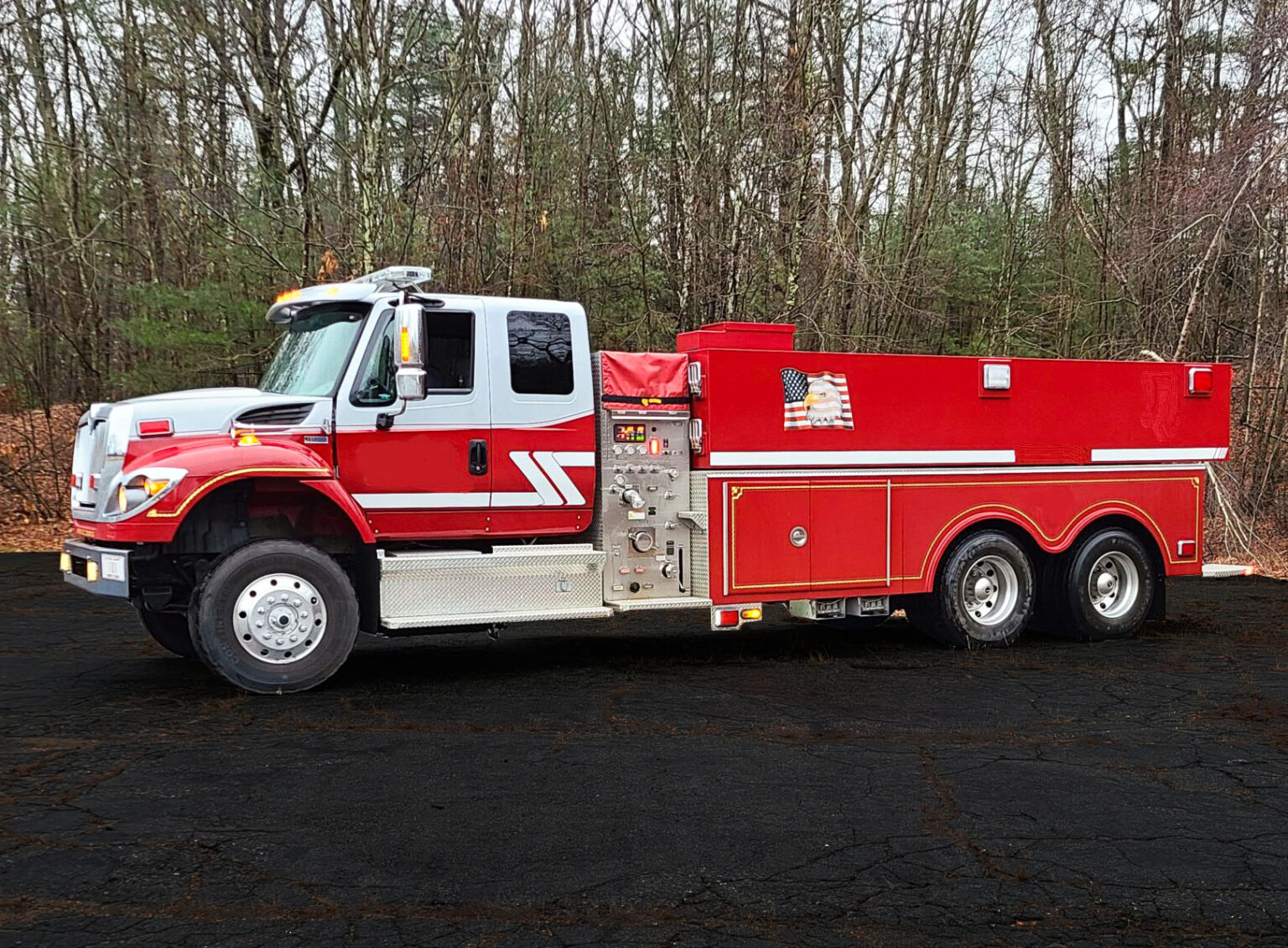2011 International KME Pumper Tanker 500/3000 (T1271) | Fenton Fire