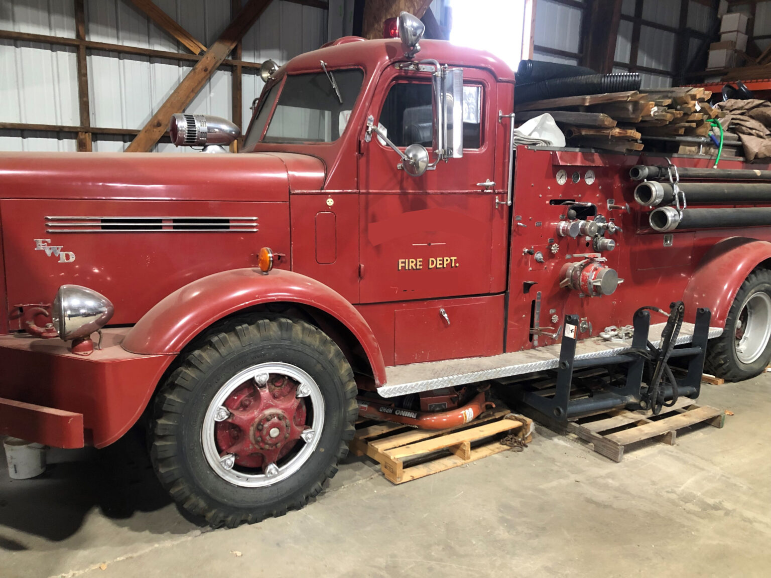 1948 FWD pumper truck (U0880) | Fenton Fire