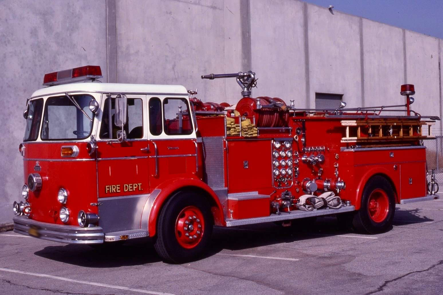 Antique Fire Trucks | Vintage Equipment | Fenton Fire