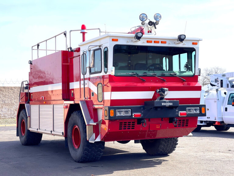 Used ARFF & Airport Crash Trucks For Sale | Fenton Fire