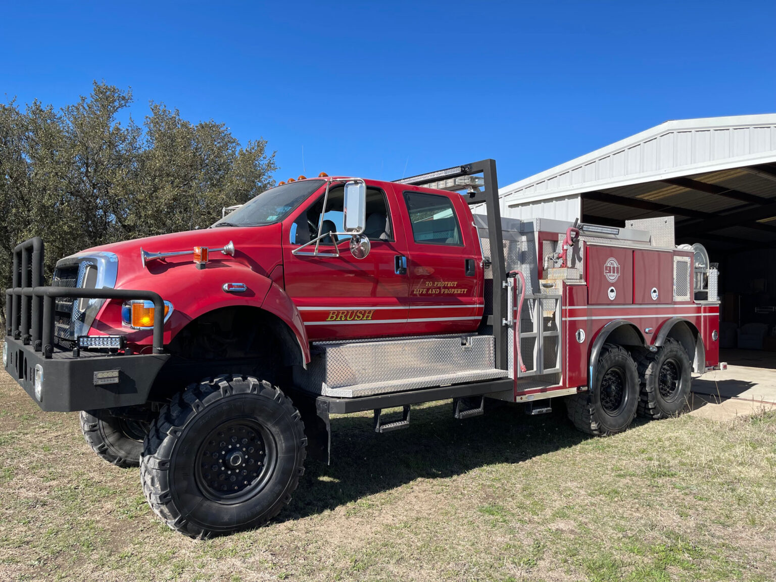 2006 Ford F650 Heavy Duty Brush Rig (W1336) | Fenton Fire
