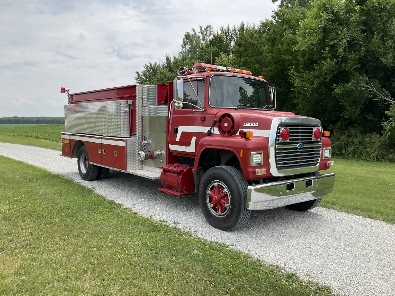 1995 Ford L8000 Pumper Tanker 1000/2200 (T1351) | Fenton Fire