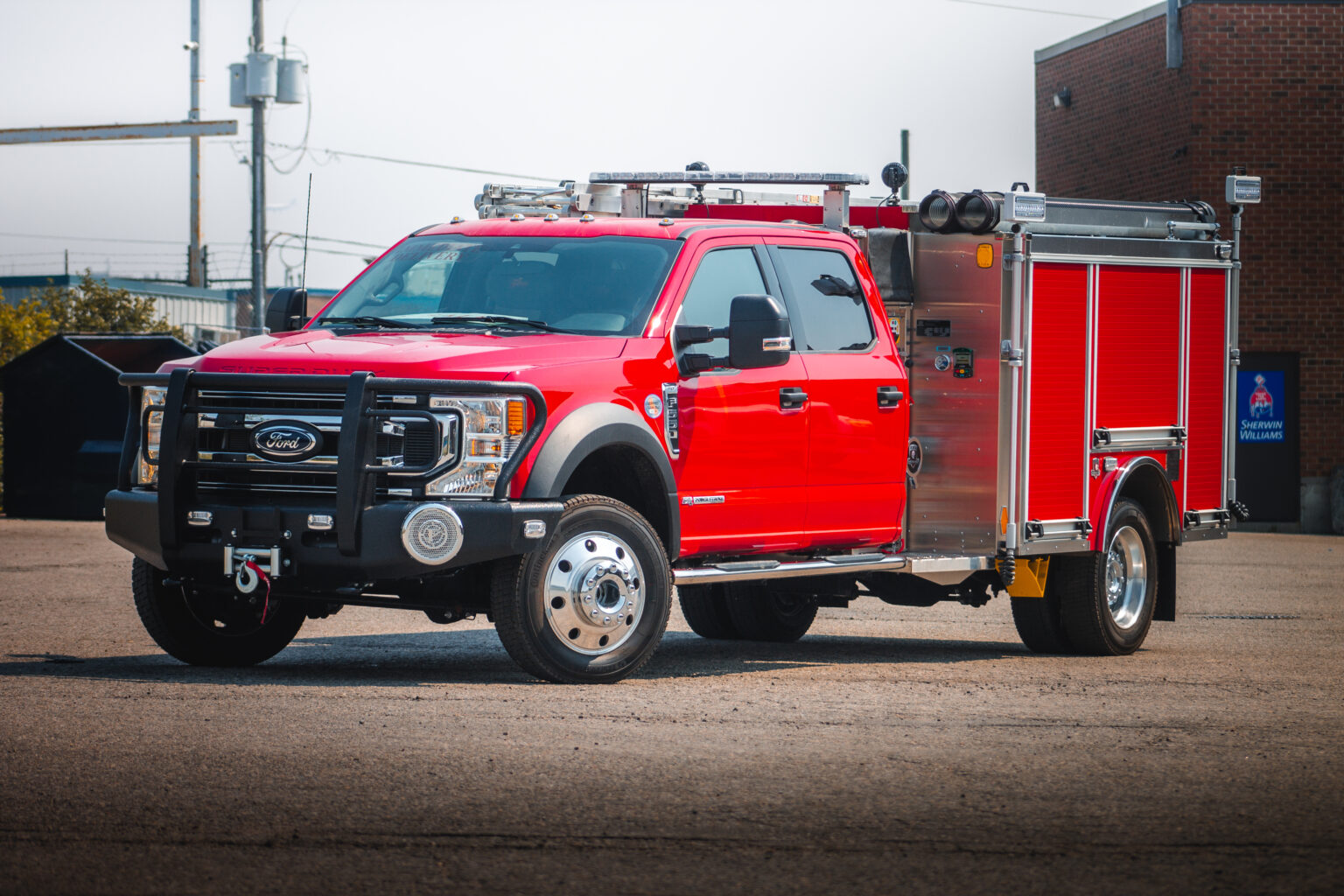 2022 Ford F-550 XLT Mini Pumper (W1340) | Fenton Fire