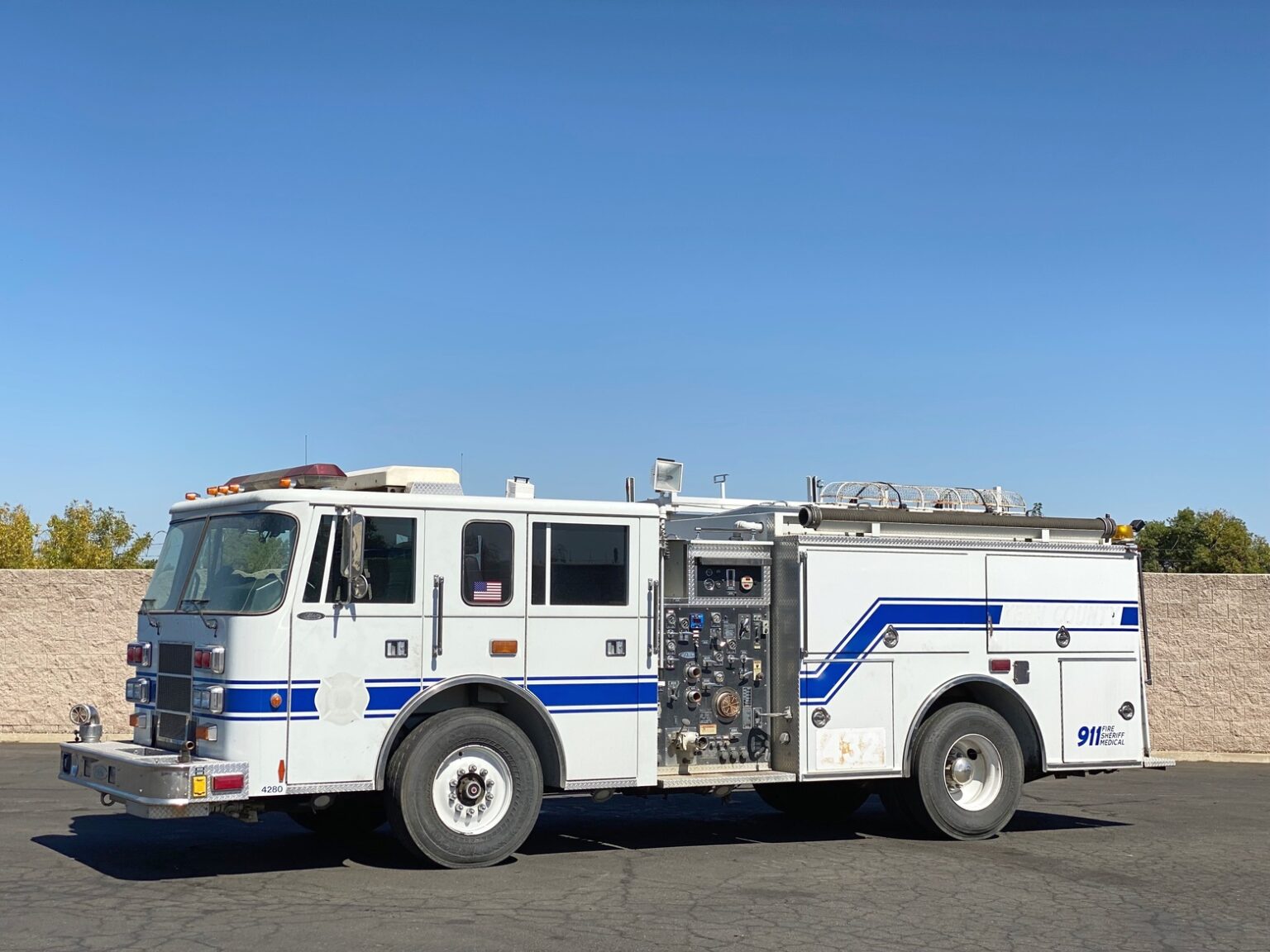 1998 Pierce Pumper 1500/600 (E4715) | Fenton Fire