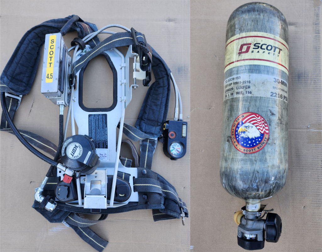 Scott SCBA Packs & Bottles (A2725) | Fenton Fire