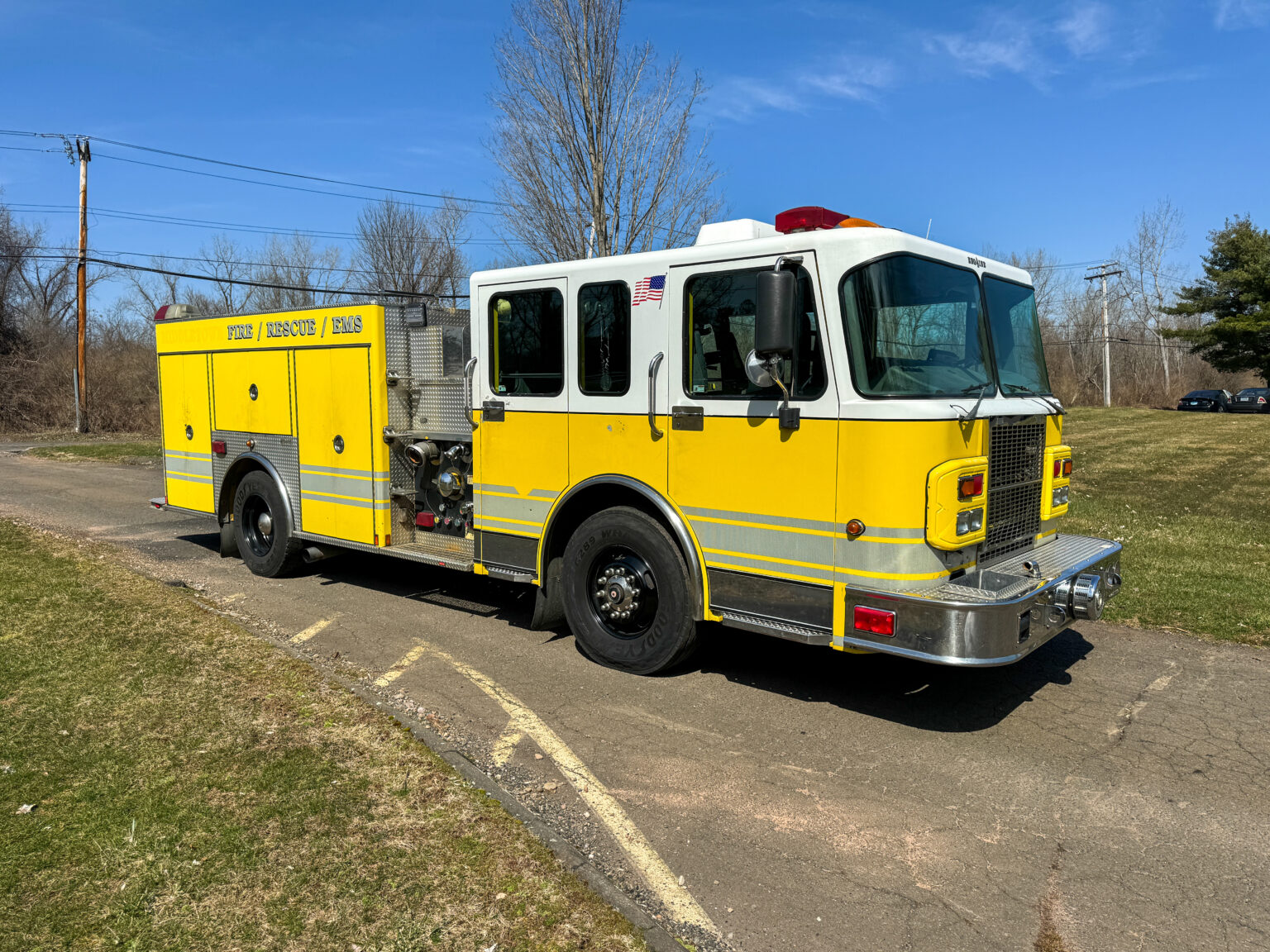 2003 SPARTAN MARION RESCUE PUMPER 1250/500/FOAM (E4803) | Fenton Fire