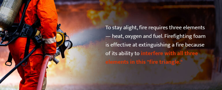 What Is Firefighting Foam and How Does It Work? | Fenton Fire