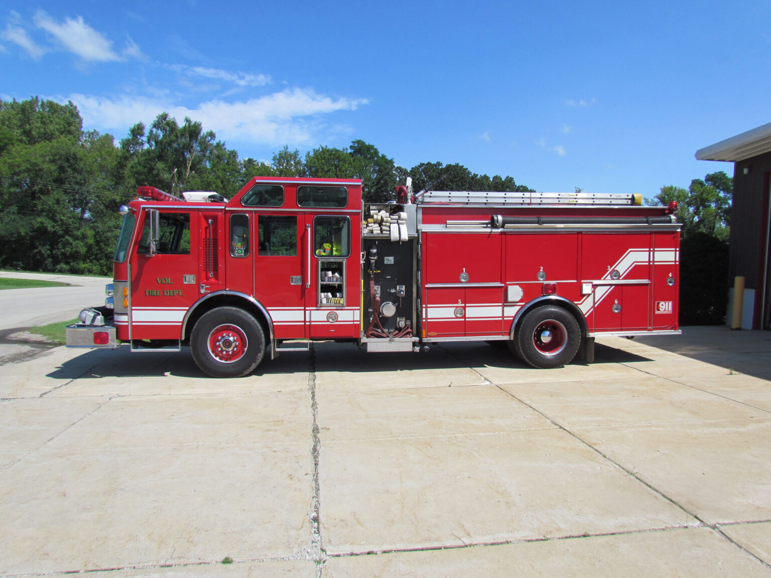 1994 Simon Duplex Custom Pumper Tanker 1500/1250/60 (E4951) | Fenton Fire