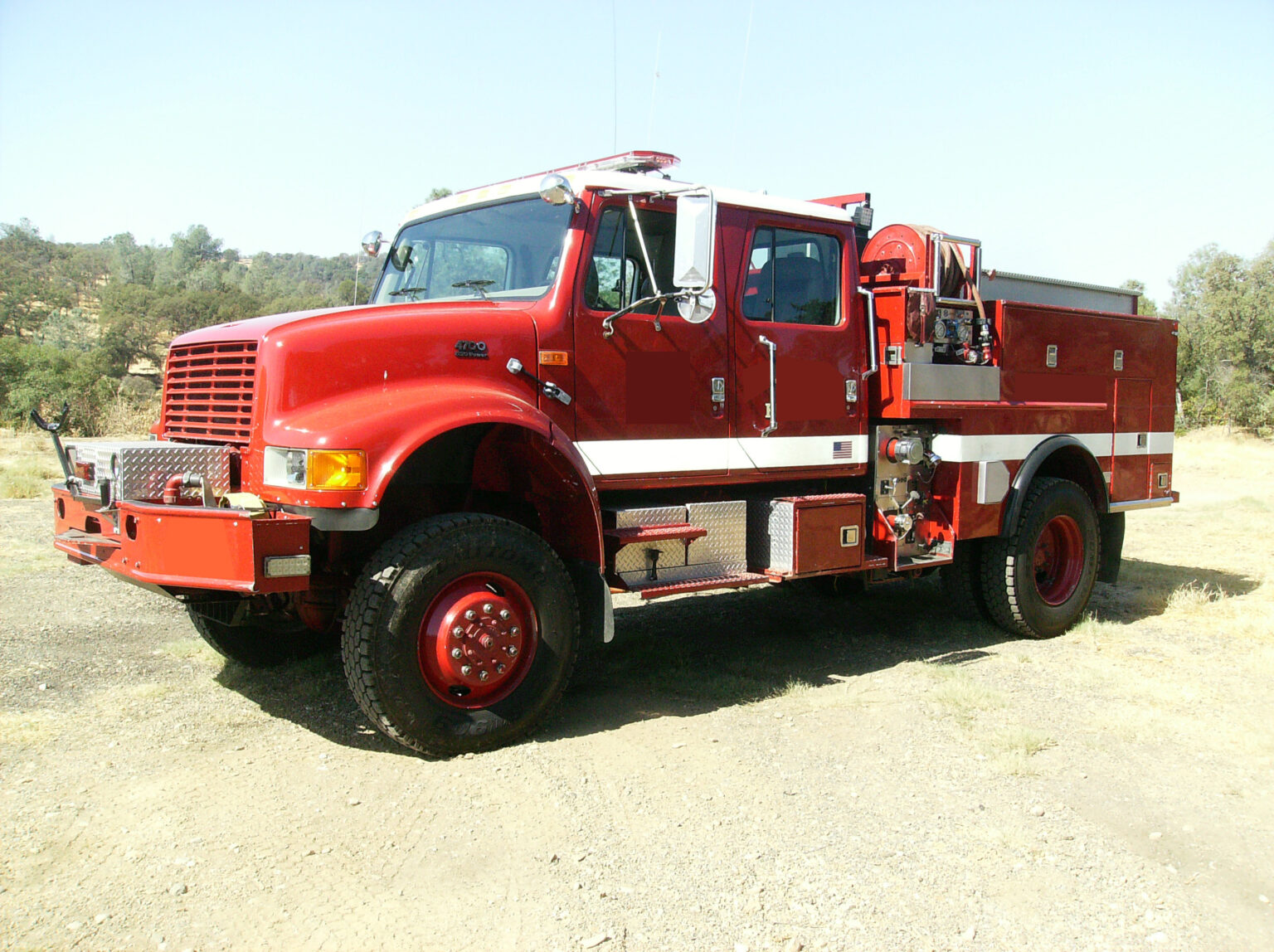1998 International 4x4 Type III Pumper 500/650 (W1529) | Fenton Fire